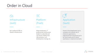 Oracle on premises and oracle cloud - how to coexist webinar | PPTX
