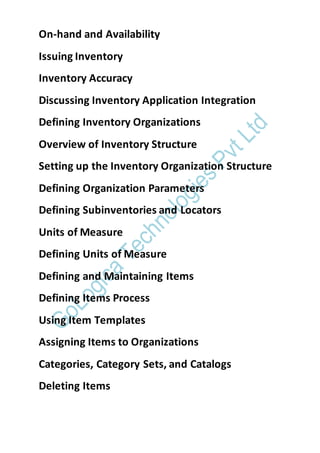 Oracle osb course content | DOCX
