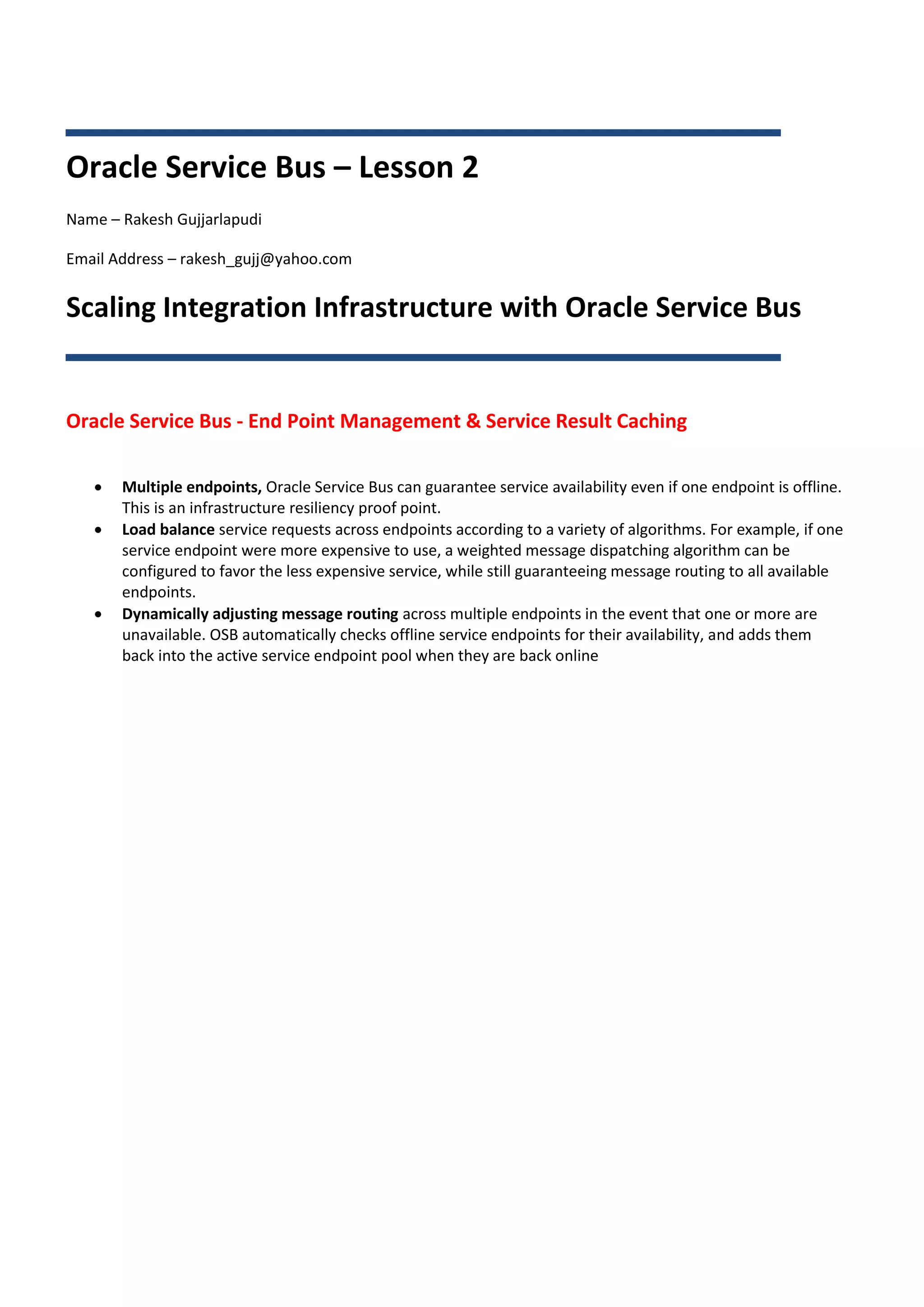 Oracle Osb Tutorial 2 Pdf Internet Computing