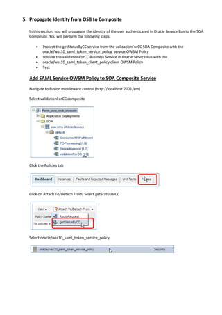 Oracle OSB Security Enforcement with OWSM | PDF | Operating Systems | Computer Software and ...