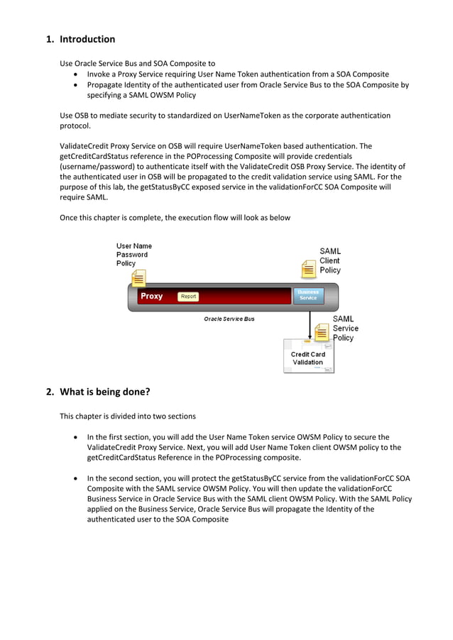 Oracle Osb Security Enforcement With Owsm Pdf Operating Systems Computer Software And