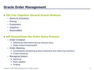 Oracle otc training | PPT