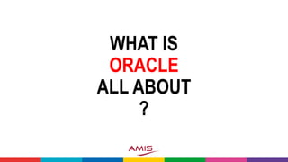 Overview of Oracle Product Portfolio (focus on Platform) - April, 2017 ...