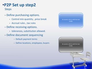 Oracle EBS P2P 101 | PPTX