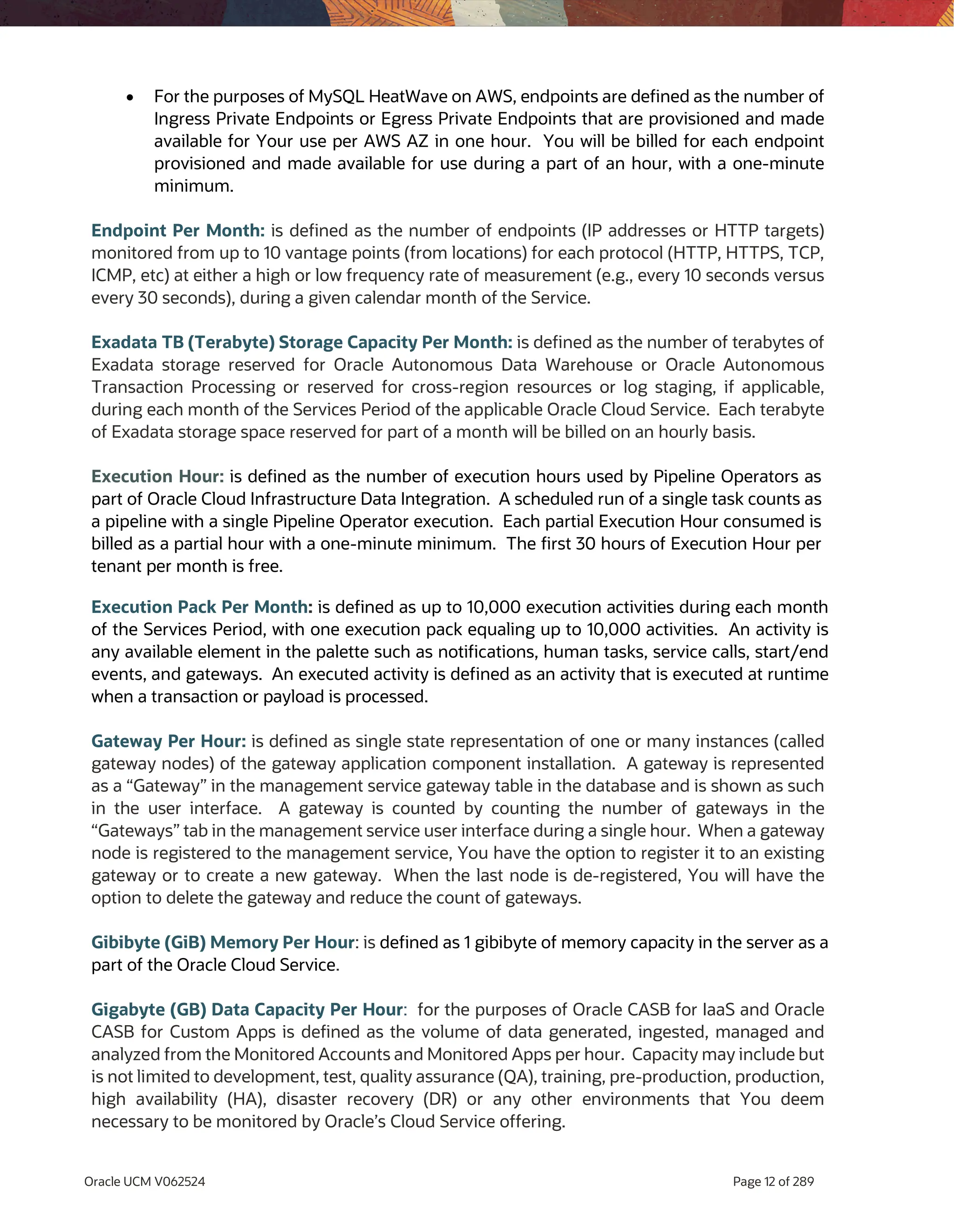 Oracle PaaS and IaaS Universal Credits Service Descriptions.pdf | Email ...