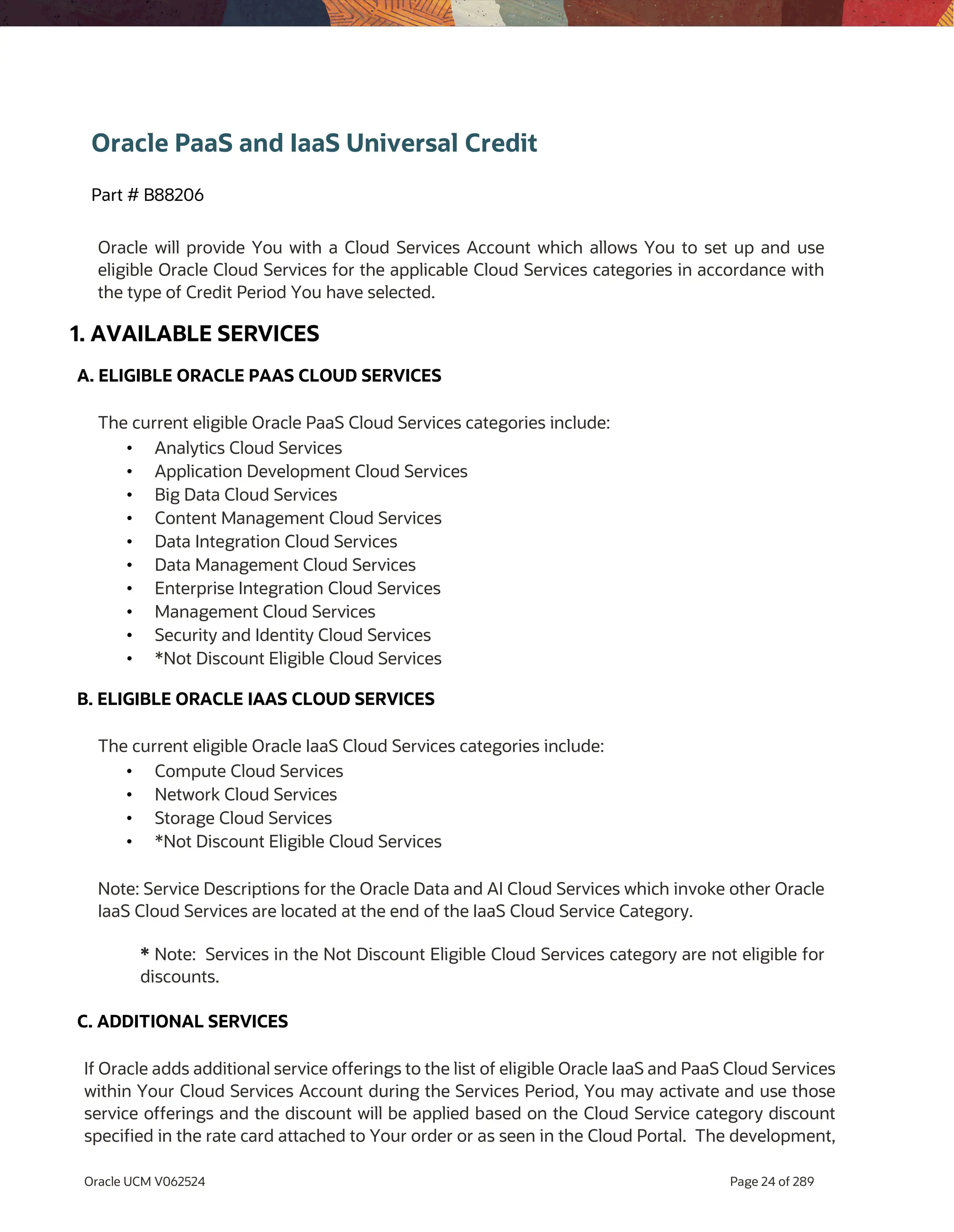Oracle PaaS and IaaS Universal Credits Service Descriptions.pdf | Email ...