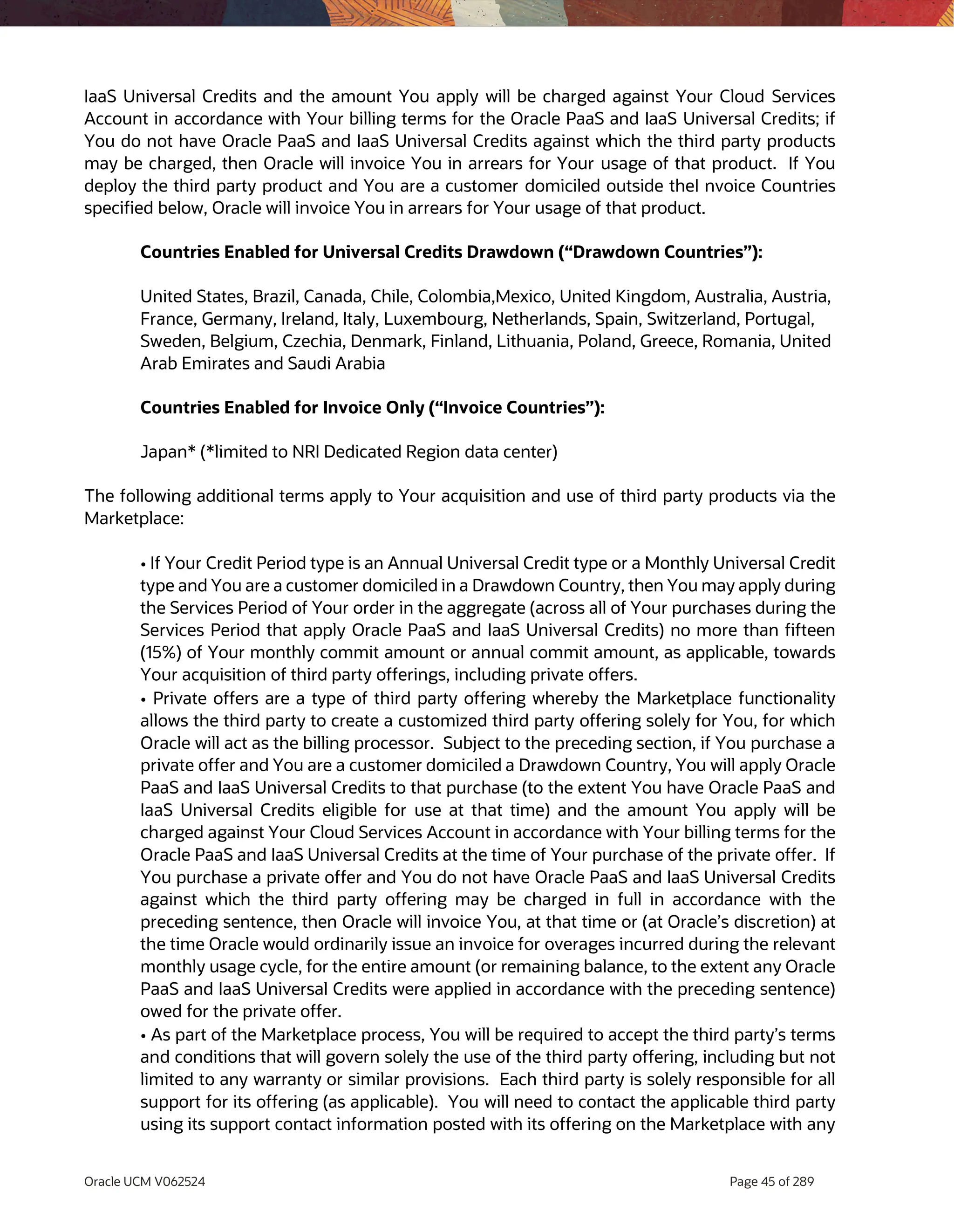 Oracle PaaS and IaaS Universal Credits Service Descriptions.pdf | Email ...