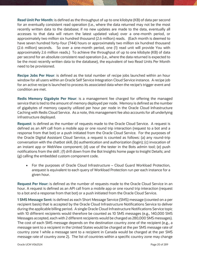 Oracle PaaS and IaaS Universal Credits Service Descriptions.pdf | Email ...