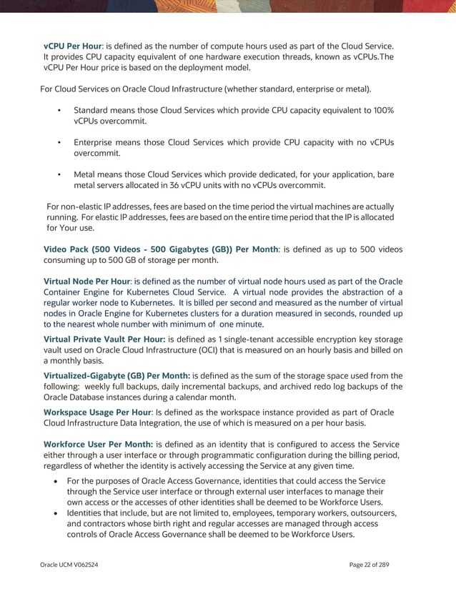 Oracle PaaS and IaaS Universal Credits Service Descriptions.pdf | Email ...