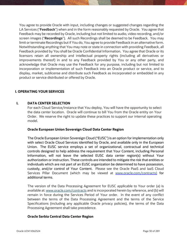 Oracle PaaS and IaaS Universal Credits Service Descriptions.pdf | Email ...