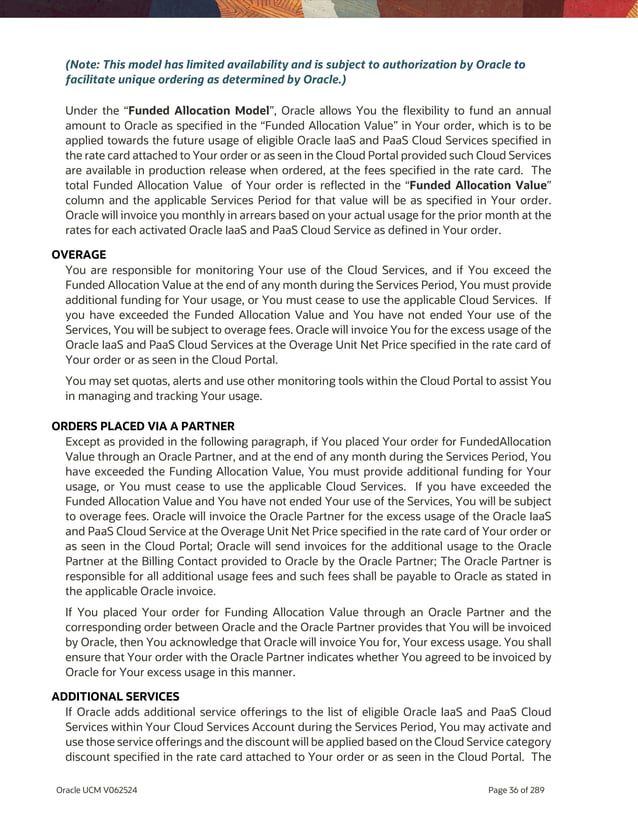 Oracle PaaS and IaaS Universal Credits Service Descriptions.pdf | Email ...
