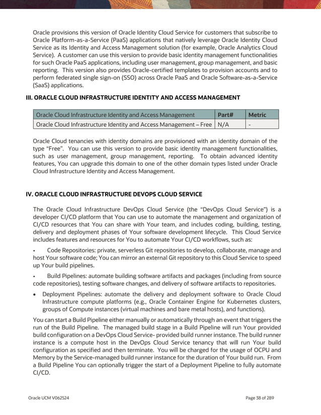 Oracle PaaS and IaaS Universal Credits Service Descriptions.pdf | Email ...
