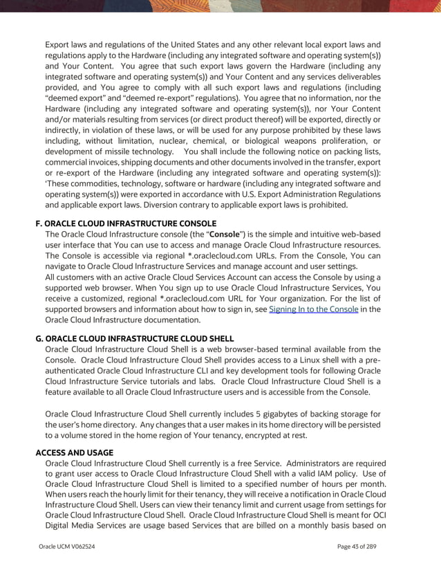 Oracle PaaS and IaaS Universal Credits Service Descriptions.pdf | Email ...