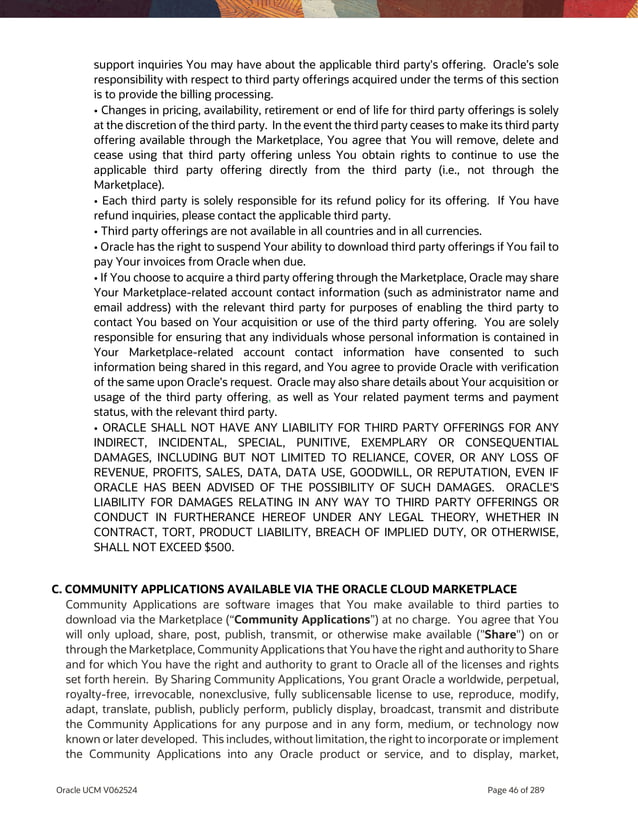 Oracle PaaS and IaaS Universal Credits Service Descriptions.pdf | Email ...