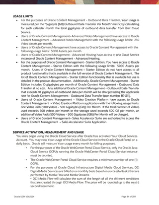 Oracle PaaS and IaaS Universal Credits Service Descriptions.pdf | Email ...