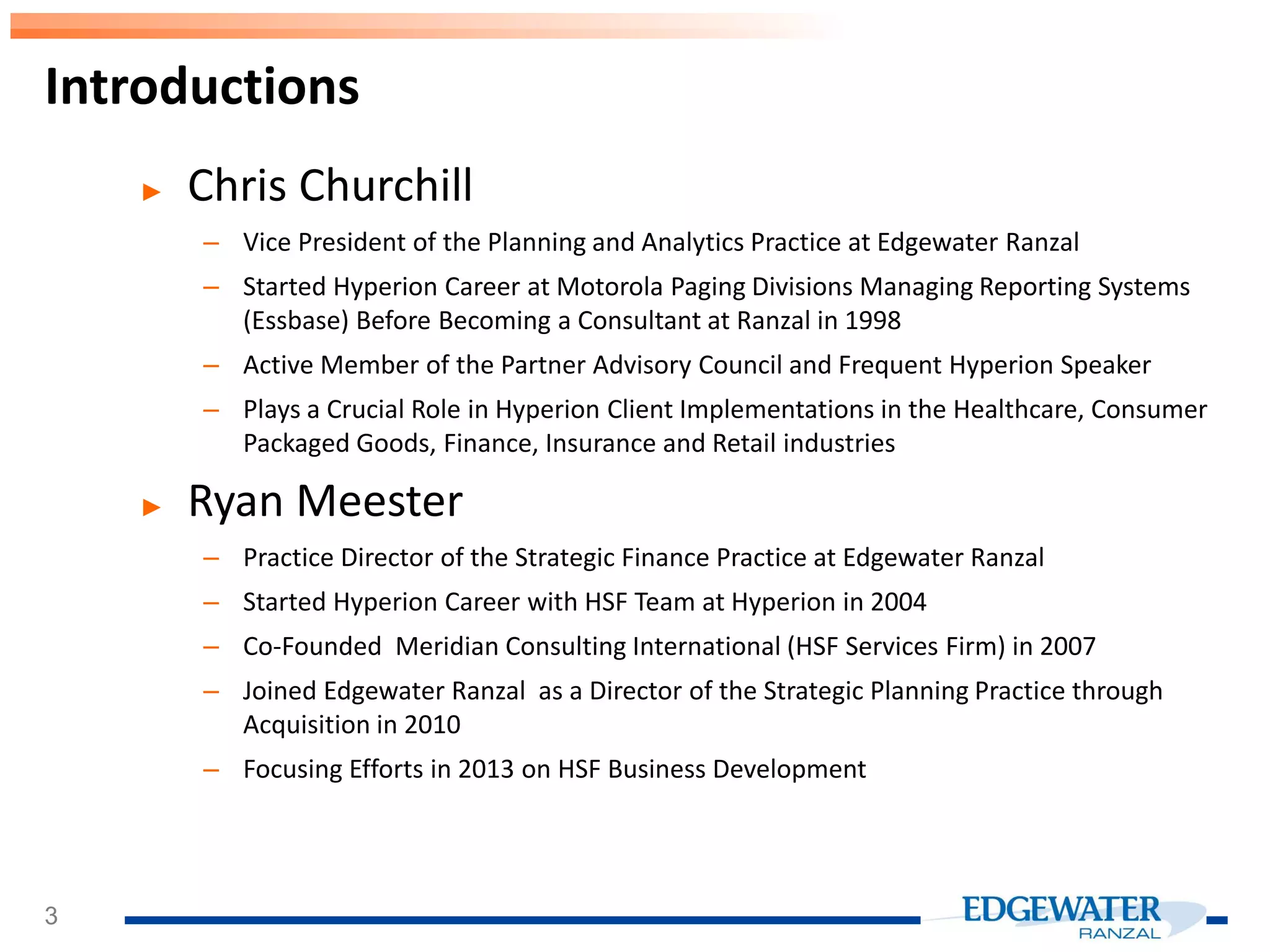 Oracle partner spotlight bi - epm partner thought leadership series | PPT