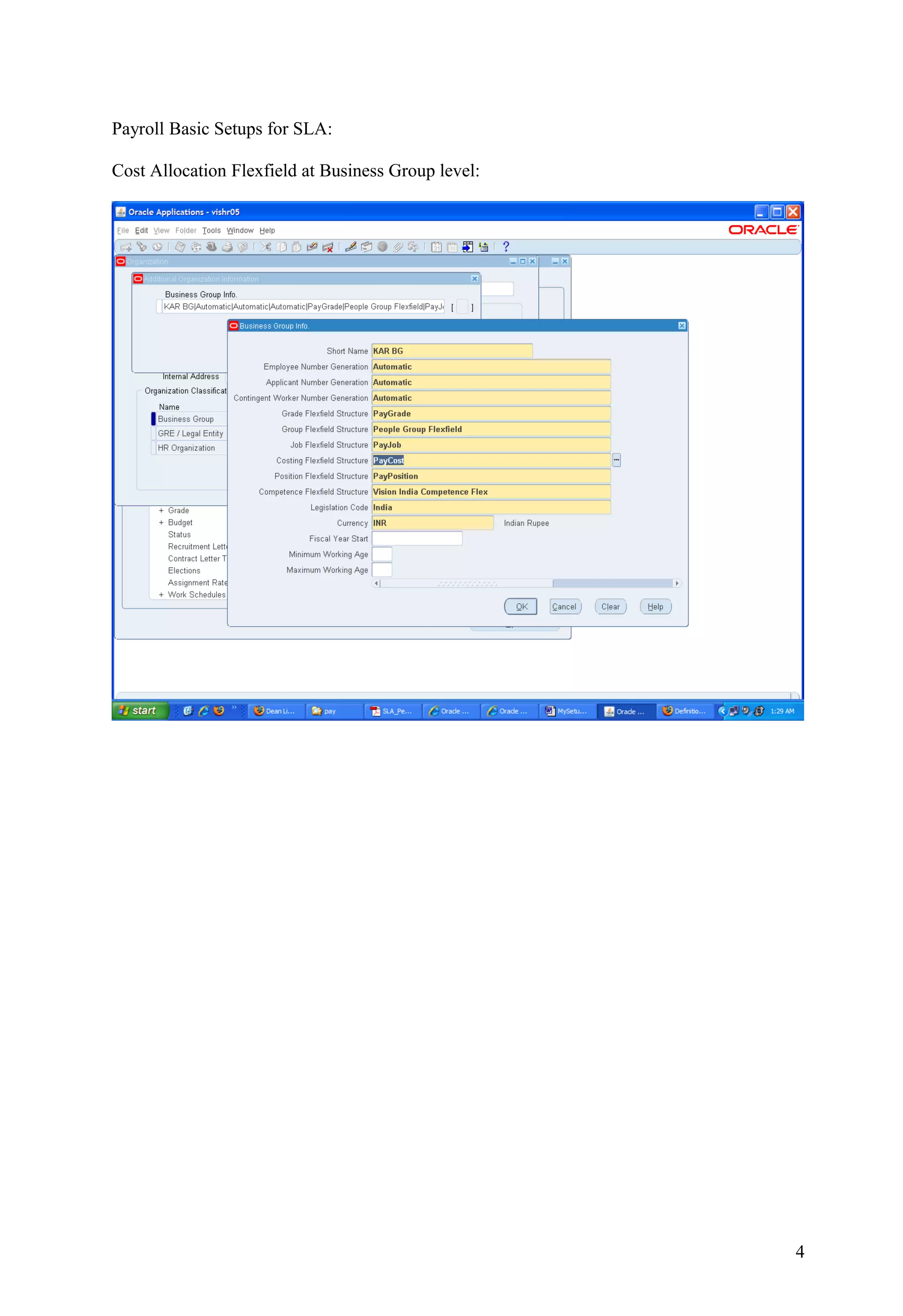 Oracle payroll-subledger accounting integration | PDF