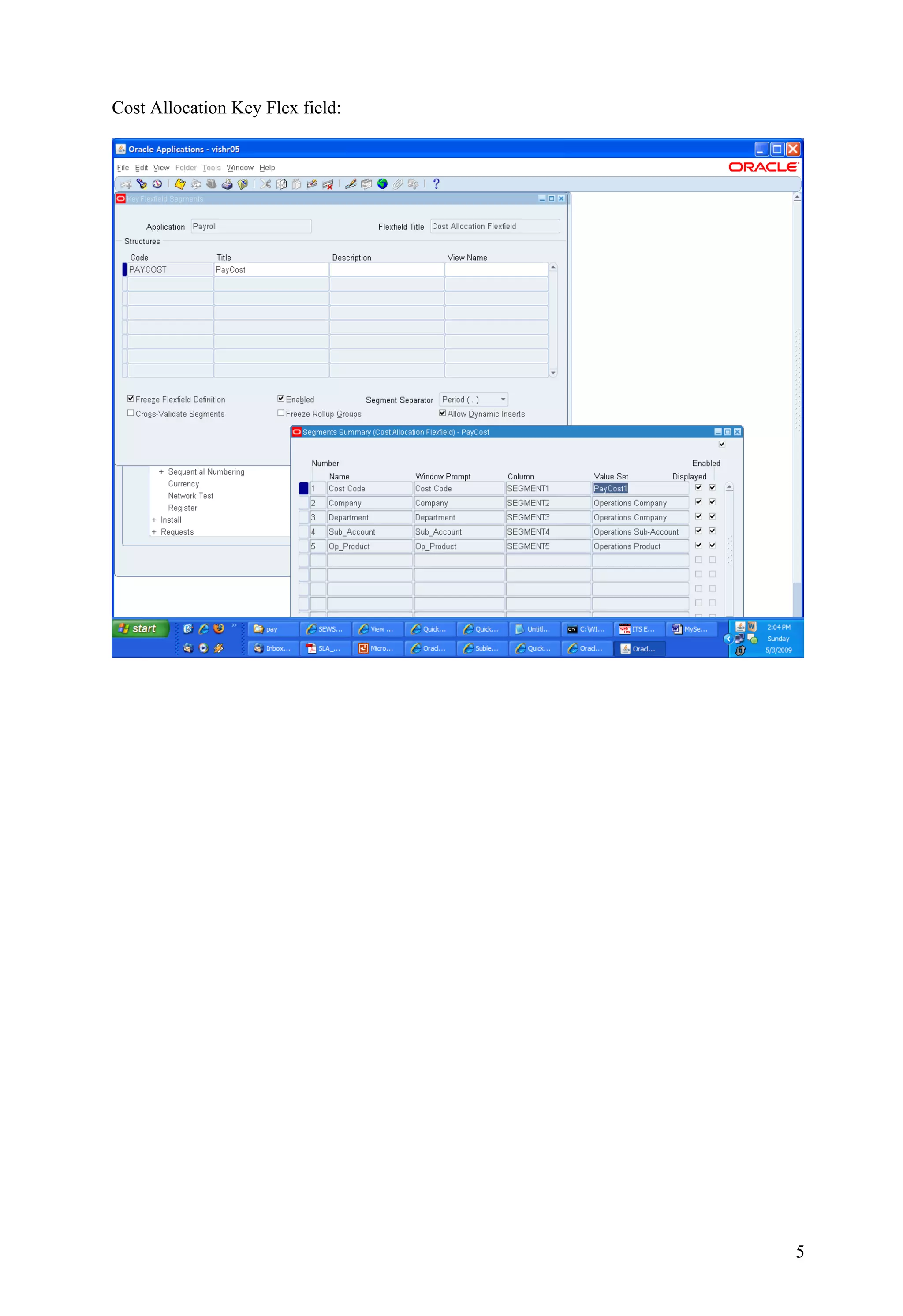 Oracle payroll-subledger accounting integration | PDF