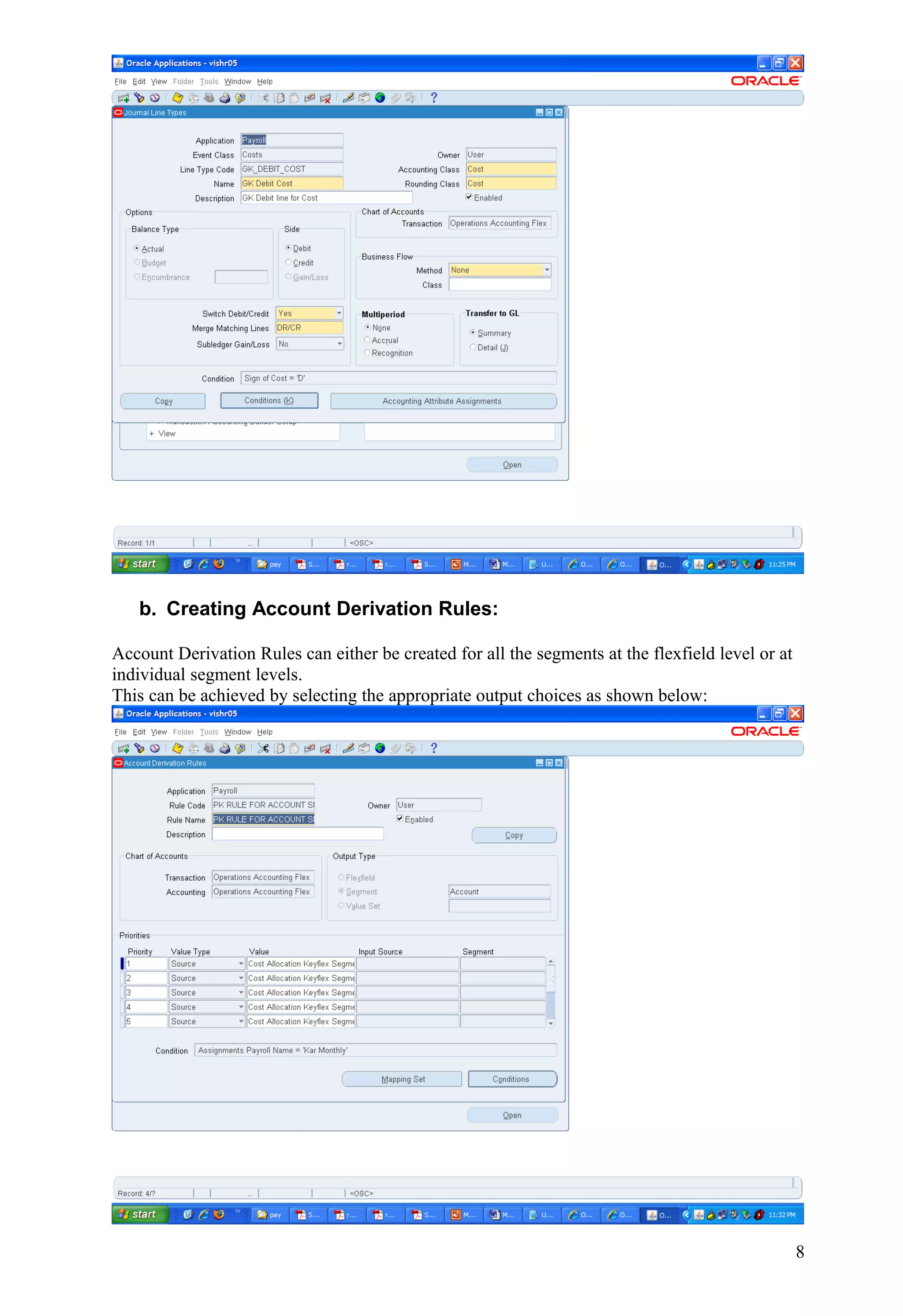 Oracle payroll-subledger accounting integration | PDF