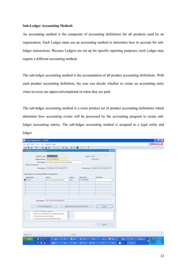 Oracle payroll-subledger accounting integration | PDF