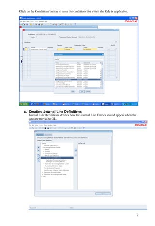 Oracle payroll-subledger accounting integration | PDF