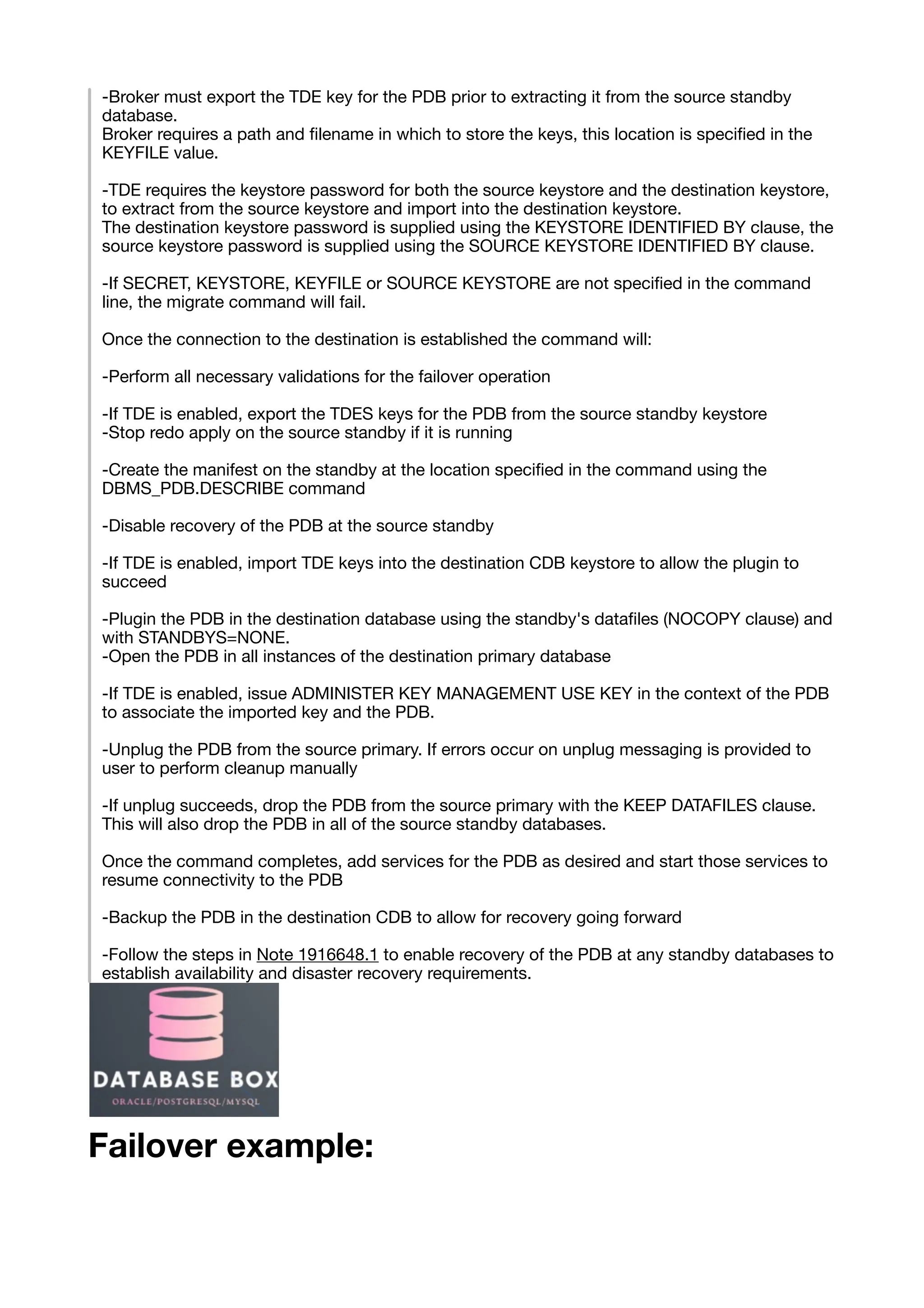 Oracle Pdb Failover In A Data Guard Environment Pdf