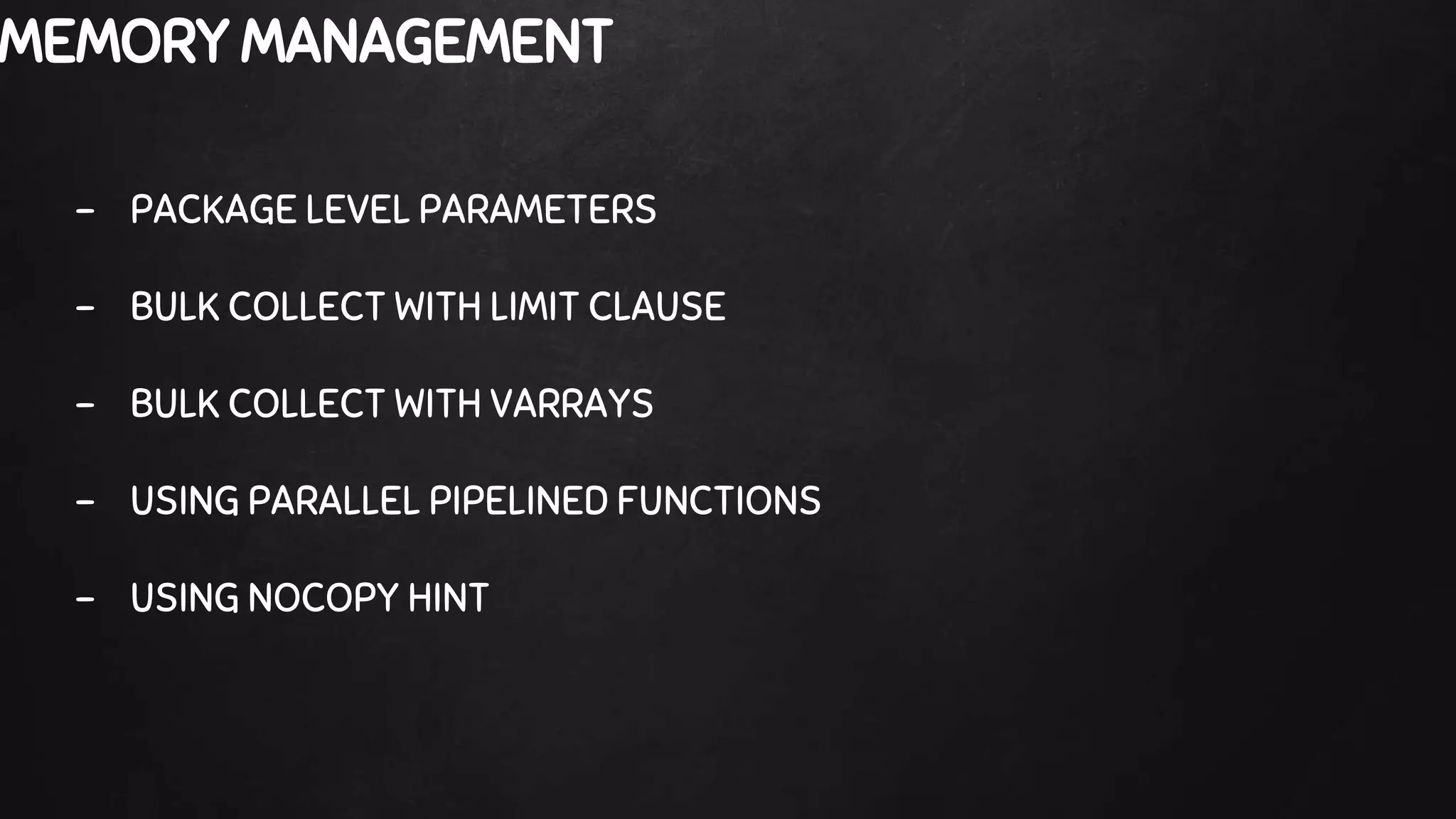 Oracle PL/SQL Best Practices | PPTX