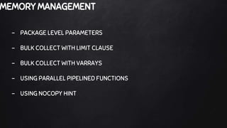 Oracle PL/SQL Best Practices | PPTX
