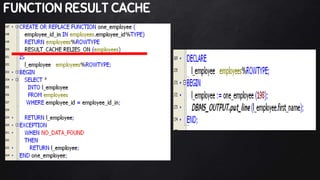 Oracle PL/SQL Best Practices | PPTX