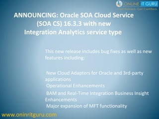 Oracle soa Course | PPTX | Cloud Computing | Internet