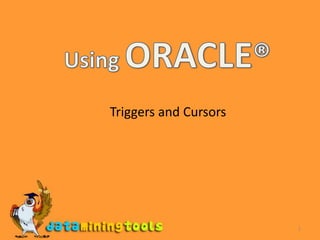 Oracle: Cursors | PPTX
