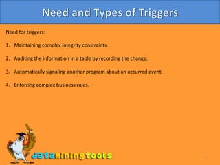 Oracle: Cursors | PPTX