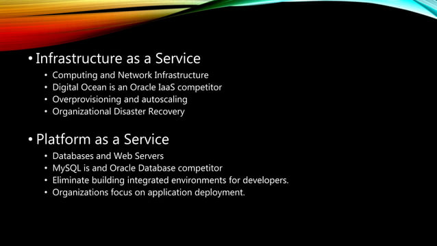 Oracle presentation | PPT