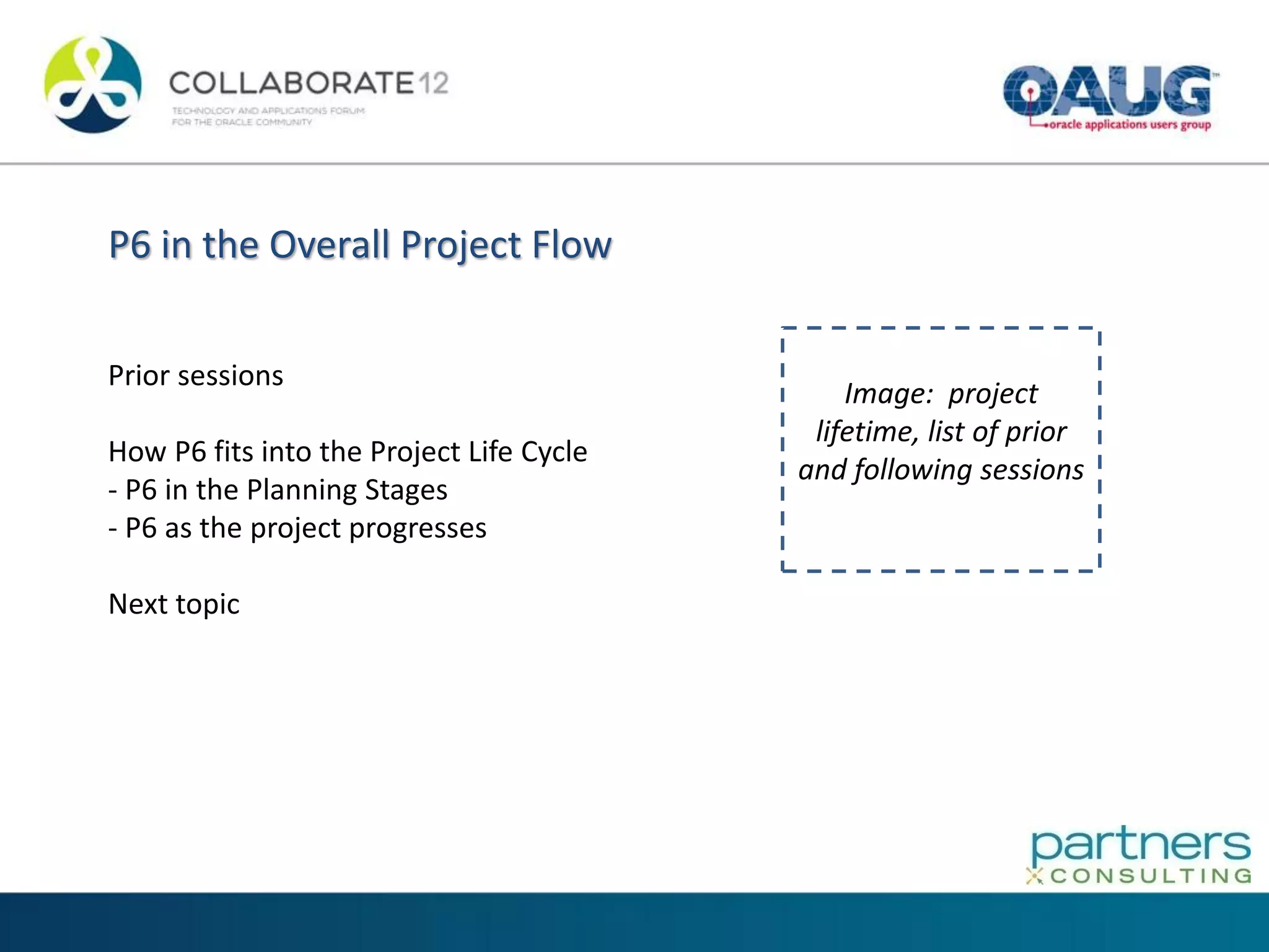 Oracle primavera p6 and ebs projects where do they meet ppt | PDF