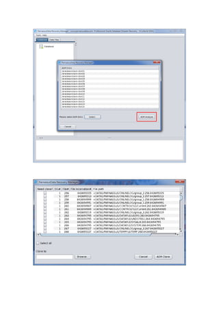 Oracle prm数据库恢复工具与asm | PDF | Databases | Computer Software and Applications