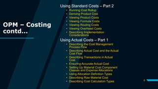 Oracle process manufacturing training | PPTX