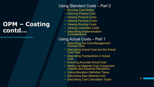 Oracle Process Manufacturing Training Pptx