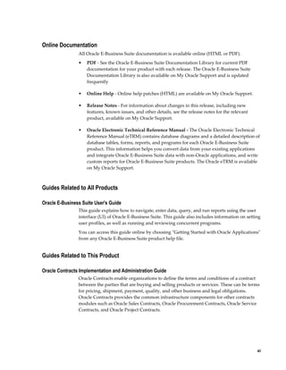 Oracle procurement contracts | PDF