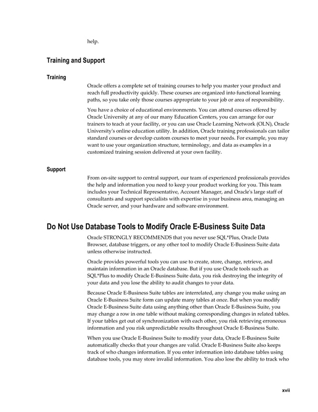 Oracle procurement contracts | PDF