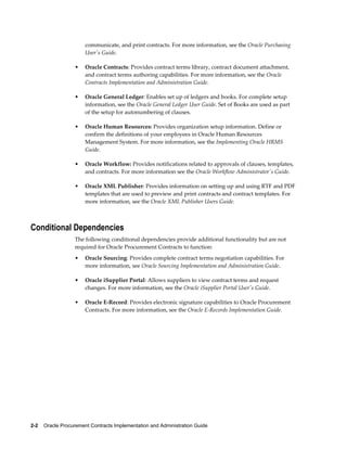 Oracle procurement contracts | PDF