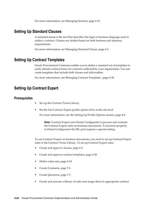 Oracle procurement contracts | PDF