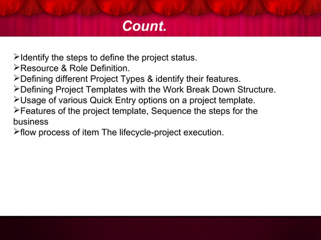 Oracle Project Accounting Best Oracle Project Accounting Training Ppt