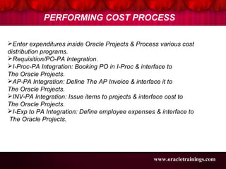 oracle project accounting | best oracle project accounting training | PPT