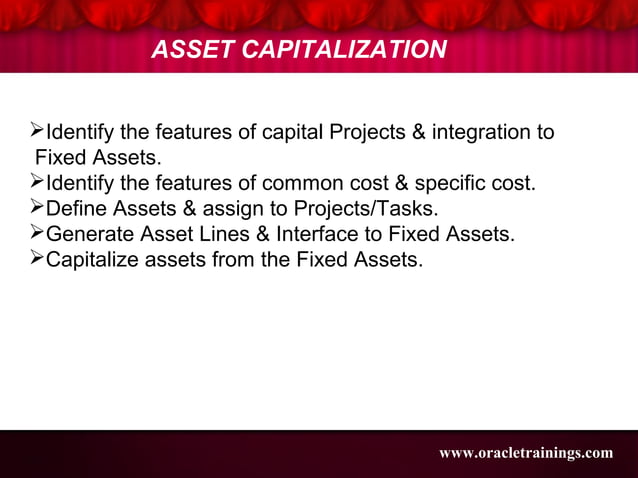 Oracle Project Accounting Best Oracle Project Accounting Training Ppt