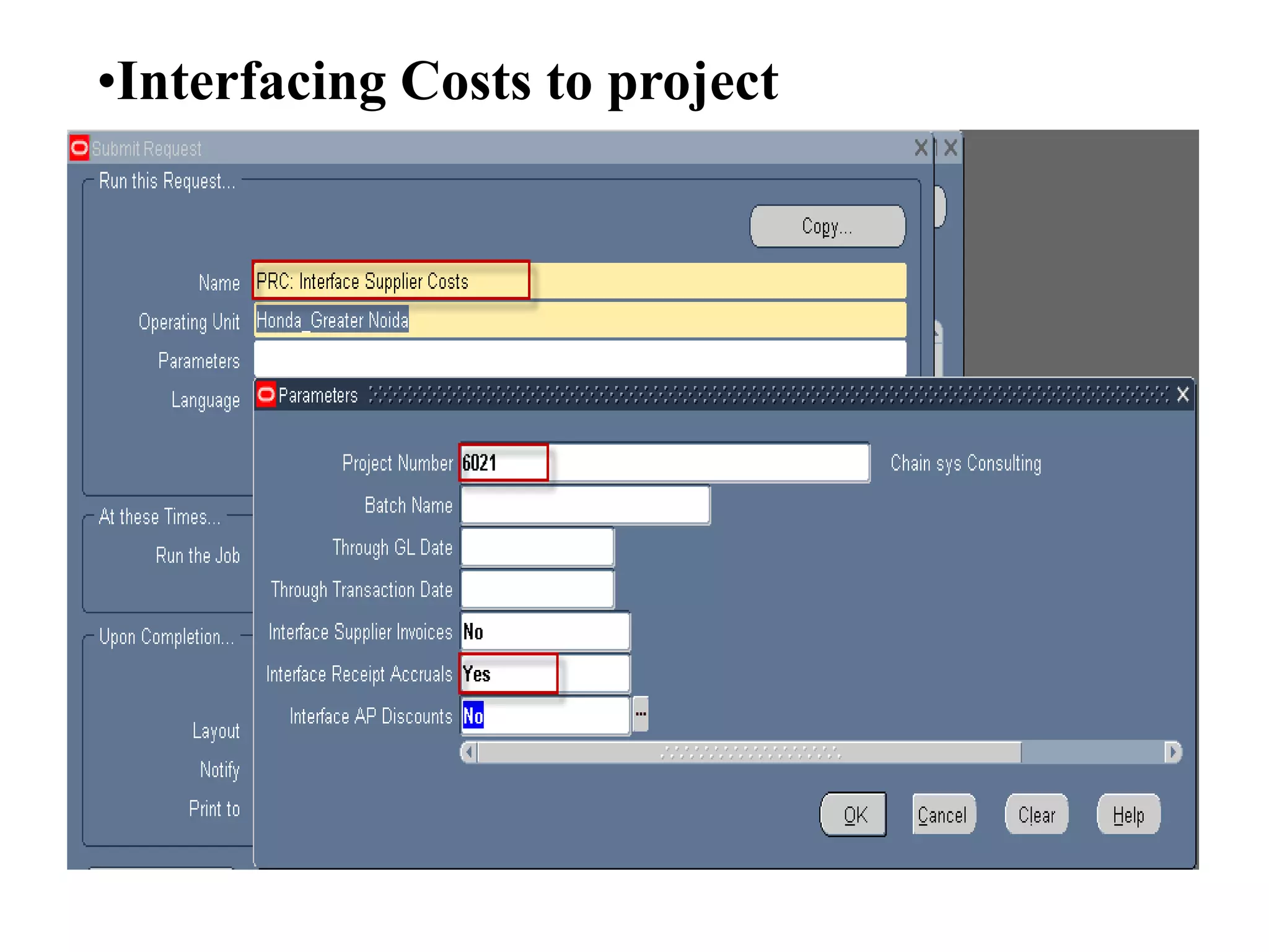 Oracle project costing | PDF
