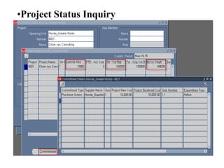 Oracle project costing | PDF