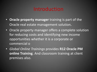 Oracle property manager | PDF