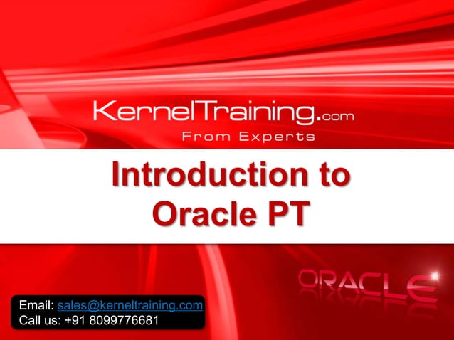 Oracle Oracle Performance Tuning | PPTX