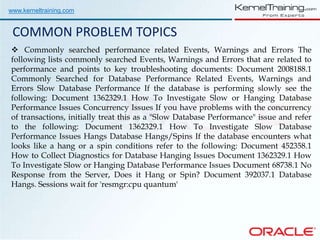 Oracle Oracle Performance Tuning | PPTX