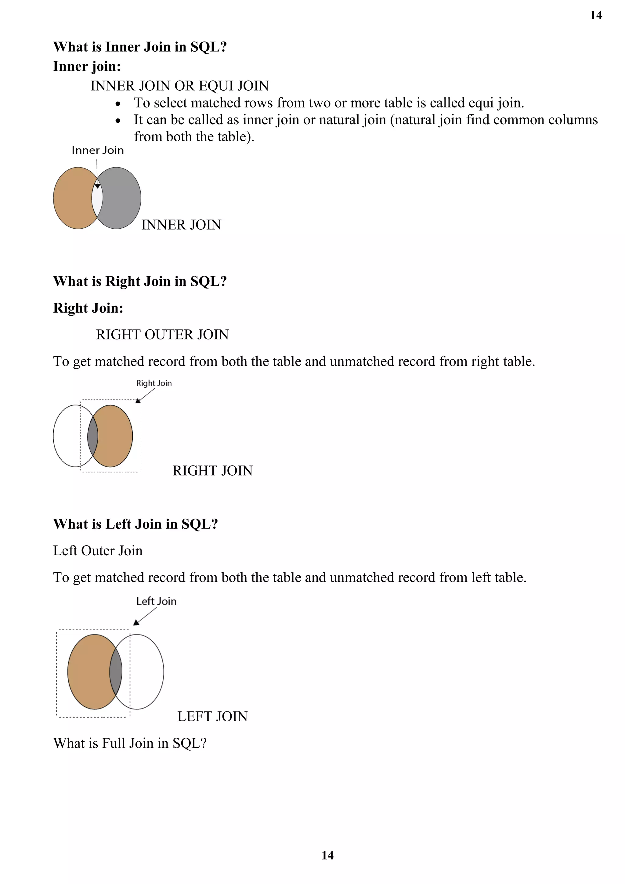 Paper Presentation of SQL and PL/SQL | PDF